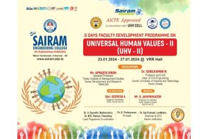 Universal Human values – II (UHV – II) – Sri Sairam Engineering College ...