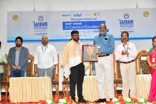 Inauguration of Intel® Unnati AI Centre of Excellence and MoU Signing ...