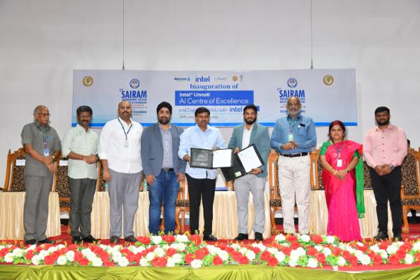 Inauguration of Intel® Unnati AI Centre of Excellence and MoU Signing ...