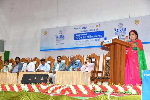 Inauguration of Intel® Unnati AI Centre of Excellence and MoU Signing ...