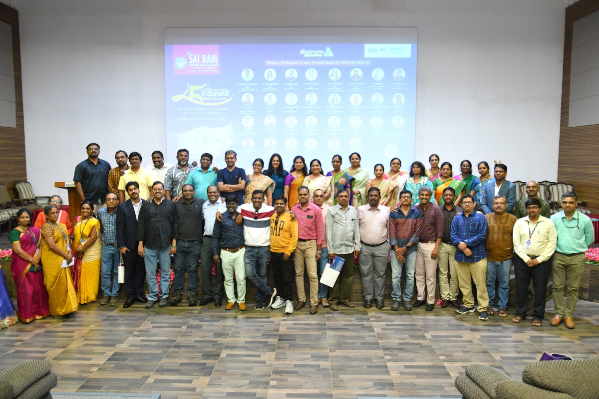 The Silver Jubilee Alumni Meet for the 1995–99 Batch was joyously ...