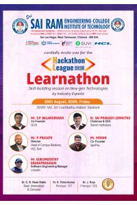 Hackathon League 2025 – Learnathon – Sri Sairam Engineering College | SEC